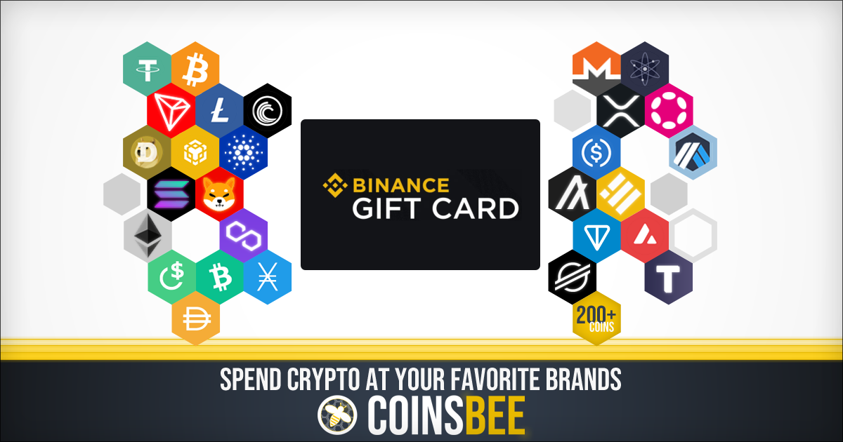 Buy Binance Gift Card Gift Cards with Crypto - Coinsbee